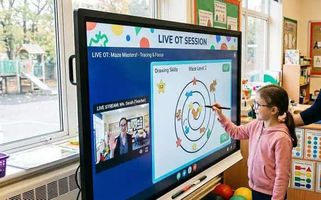 Virtual Occupational Therapists | Teletherapy Services for Schools